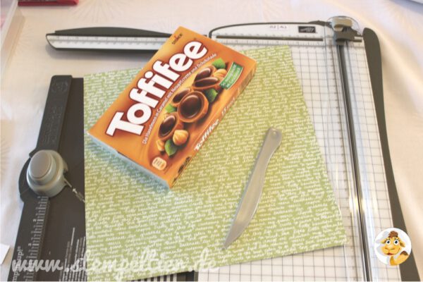 Toffifee Verpackung - Anleitung - how-to - Stempeltier