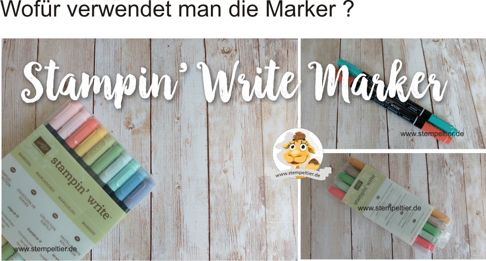 Die Stampin' Write Marker von Stampin' Up!